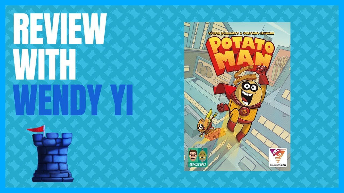 Potato Man Review with Wendy Yi - Dice Tower – Mind's Vision